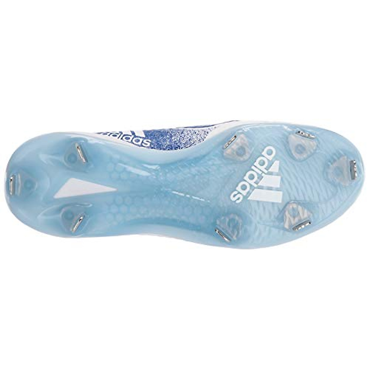 adidas Women's Icon V Bounce Baseball Shoe, Collegiate Royal/Collegiate Royal/Glow Blue, 9 M US