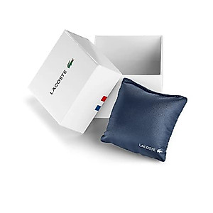 Lacoste 12.12 Women's Quartz Plastic and Silicone Strap Watch, Color: White (Model: 2001211)