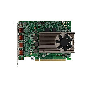 VisionTek Radeon RX 550 4GB GDDR5 4K Monitor Graphics Card, 4X DisplayPort Outputs, PCI Express 3.0, DirectX 12, Bus-Powered - 901458