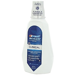 Crest Pro-Health Clinical Deep Clean Mint Rinse 32 Fl Oz