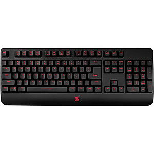 BenQ Gaming Gear CELERITAS II Black Flaretech red Switch 55g N-Key Rollover Single LED Back Light RTR Technology