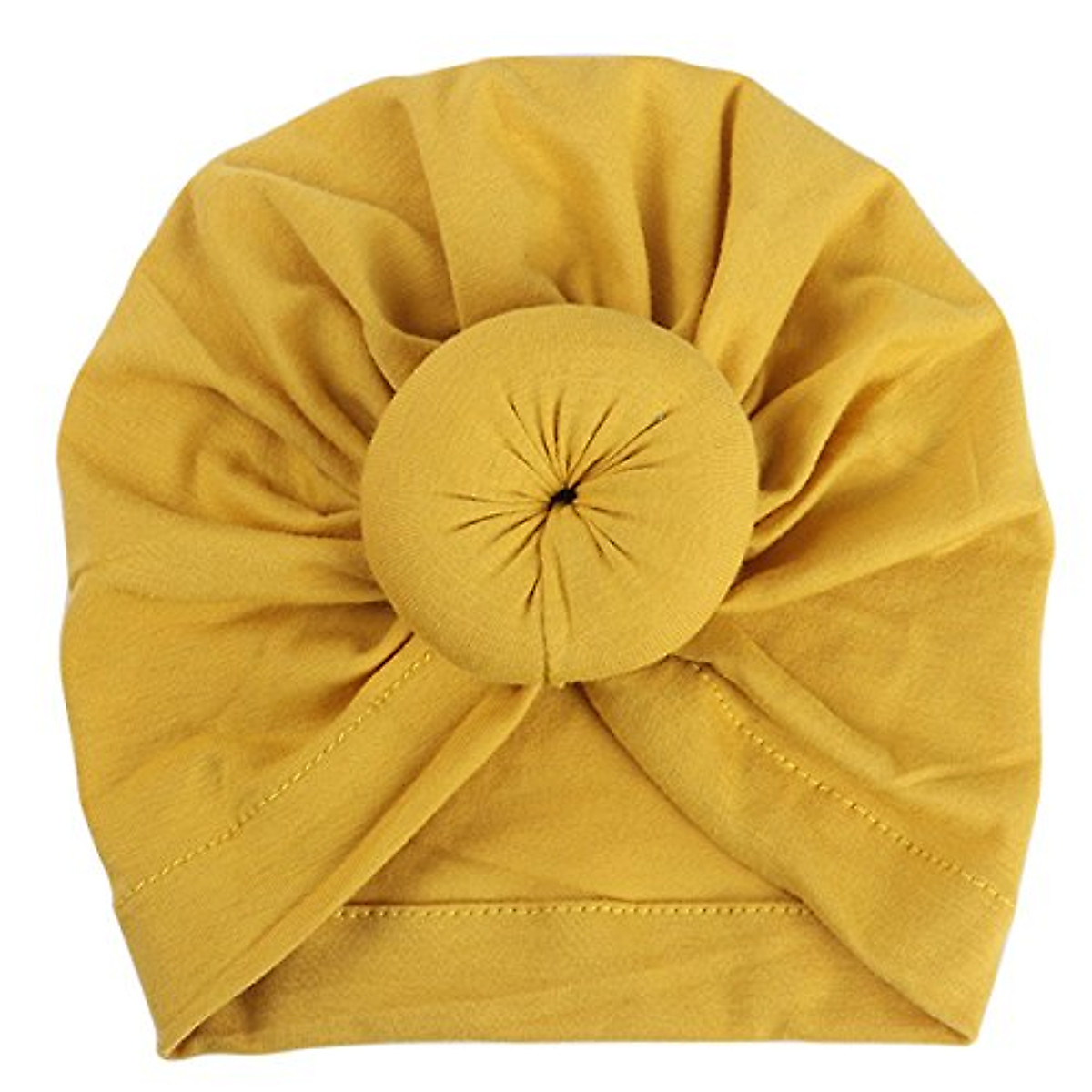Newborn Baby Cotton Cloth Turban Toddler Rabbit Hospital Hat Ear Hat Kids Set Baby Cap (NN65)