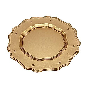 Godinger Charger Platter Server - Gold