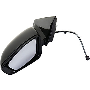 Kool Vue Driver & Passenger Side Power Heated Mirrors for Chrysler 200 2015-2017 With Signal Light; Without Blind Spot Monitor, Memory, Puddle Lamp & Auto-Dimming Paintable