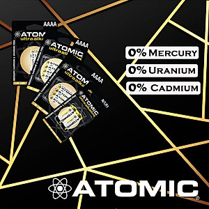ATOMIC N - LR1 Battery 1.5V Ultra Alkaline E90 RM401 AM5 (2 Batteries)