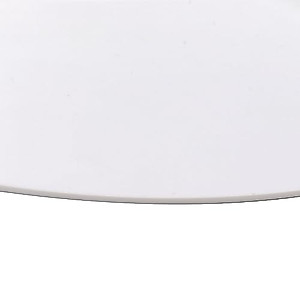 Corner Shelves, Fashion High Strength Wall Mount Floating Corner Shelves Easy Installation 2pcs Large Space for Shower Room (White)