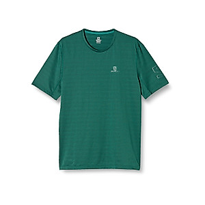 Salomon Men's Standard T-Shirt (Short Sleeve), Pacific, L