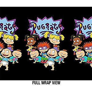 Rugrats OFFICIAL Rugrats Group 24 oz Insulated Canteen Water Bottle, Leak Resistant, Vacuum Insulated Stainless Steel with Loop Cap