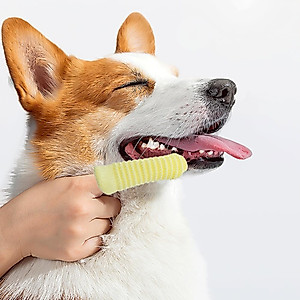 20 PCS Soft Fabric Finger Toothbrush Kit for Dogs and Cats, Pet Dental Finger Brush, Teeth Oral Cleaning, Dental Care for Dog Cat Teeth Cleaning Remove Plaque and Tartar