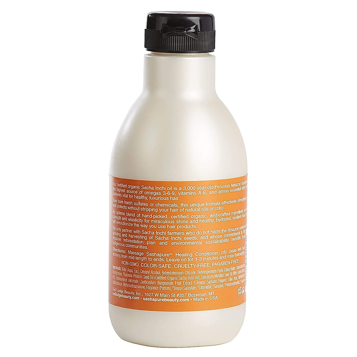 SASHAPURE Healing Conditioner with Sacha Inchi Oil - Sulfate-Free, Color Safe, Hydrate & Revitalize Damaged Hair, 8.5 fl. oz