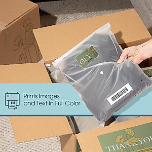 2" Circle Printable Labels Compatible with Inkjet and Laser Printers - 100 Sheets, 2000 Matte White Round Stickers for Product Labeling, Packaging, Organization - Spartan Industrial