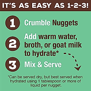 Primal Freeze Dried Nuggets for Dogs Chicken, Complete Meal Freeze Dried Dog Food Healthy Grain Free Raw Dog Food, Crafted in The USA (14 oz)