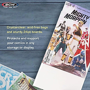 100 BCW Current Comic Boards and Bags