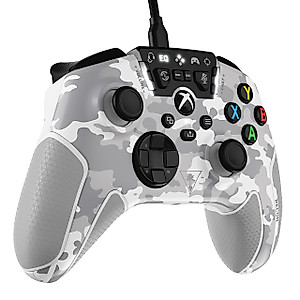 Turtle Beach Recon Controller Wired Game Controller Officially Licensed for Xbox Series X, Xbox Series S, Xbox One & Windows - Audio Enhancements, Remappable Buttons, Superhuman Hearing – Arctic Camo
