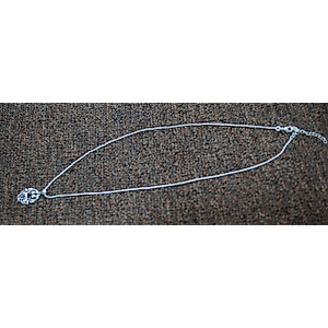 COMAT CRAFT Beautiful Scottish Thistly Cirsium Flower Scotland National Symbol Necklace 18"