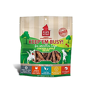 Plato Keep Em' Busy Chicken + Apple for Small Toys 5oz