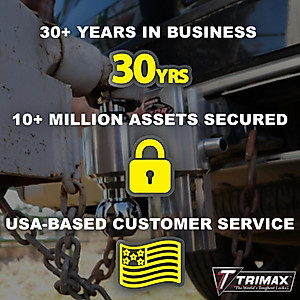 Trimax A-33060-SPK TNL740 Spare Tire Nut Lock for Side Mount Spare Tires