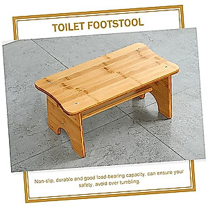 HONMEET Toilet Stool Stools Bedside Step Stool Step Stools Bed Step Stool Step Stool Toilet Squatting Stool Stepping Stool Kitchen Mobility Step Stool Office Stool Wooden