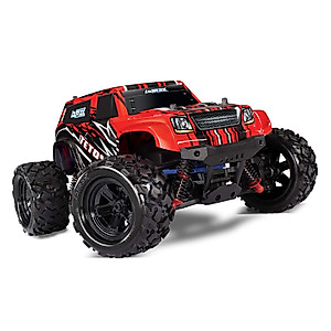 Traxxas 76054-5-REDX Teton 1/18 Scale 4WD Truck Fully Assembled Ready to Run 2.4