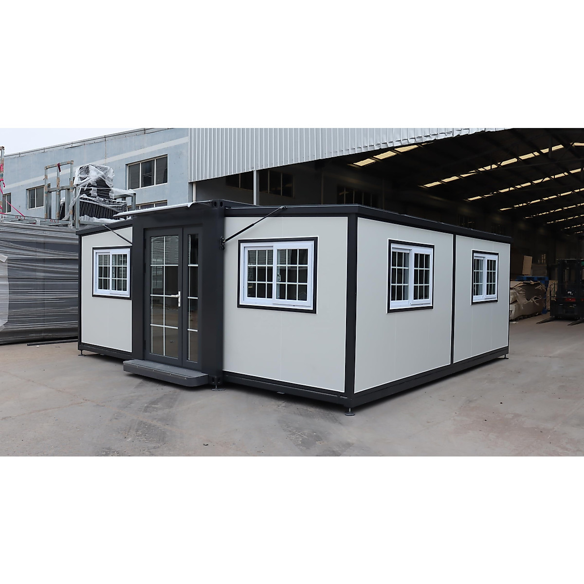 20FT Prefab Folding Container House Expandable Container Home For Living Villa House