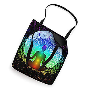 Chakra Meditation Moon Tote Bag