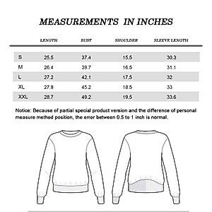 Mom's care Womens Be Kind Crewneck Sweatshirt Casual Cute Long Sleeve Loose Fitting Fall Tops T Shirt with Pockets(B_Black,Large)