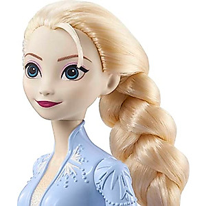 Mattel Disney Frozen Toys, Elsa Fashion Doll & Accessory with Signature Look, Inspired by Disney Frozen 2