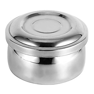 Stainless Steel Shaving Bowl, Men Wet Shaving Soap Mug Bowl Silver Metal Face Cleaning Health Care Shave Tool With Lid, Shaving Soap Dish, Shaving Foam Bowl