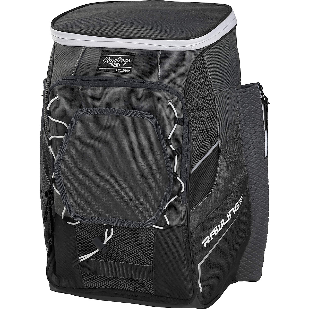 Rawlings | IMPULSE Backpack Equipment Bag | Baseball/Softball | Black