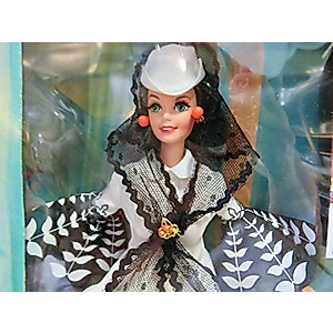 Barbie Doll as Scarlett O’Hara (black and white dress)