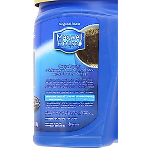 Maxwell House Original Medium Roast Ground Coffee (42.5 oz Canister)