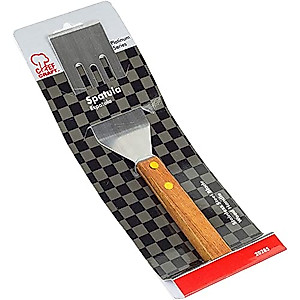 Chef Craft Stainless Steel 8-Inch Long Mini Slotted Blade Turner (3-Pack)