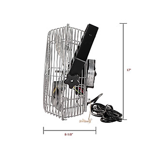 TPI Corporation U12-TE Industrial Workstation Fan, Mountable, Single Phase, 12" Diameter, 120 Volt