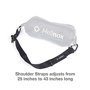 Helinox Shoulder Strap and Pouch Carrying System for Chairs, Cots, or Tables