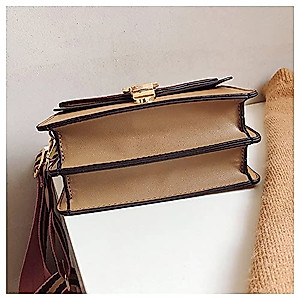 Fashion Suede Top Handle Crossbody Satchel for Women Handbags Purse Casual Classic Shoulder Bag Totes (Red)