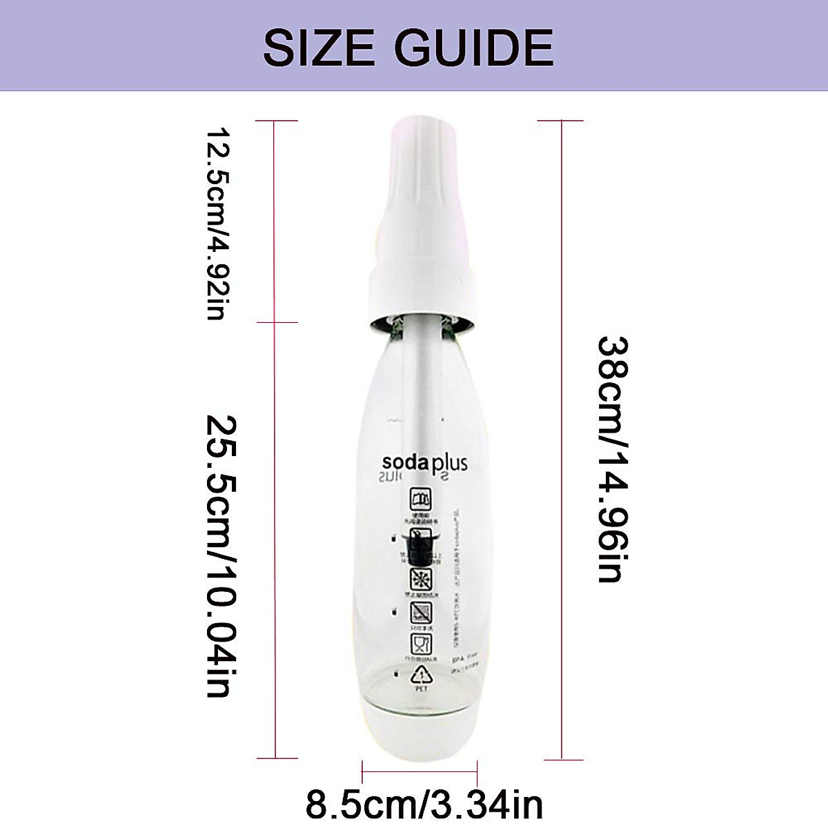 HXZB 1L Soda Siphon Carbonated Seltzer Water Maker Homemade Sparkling Beverages Machine Use Standard CO2 Chargers