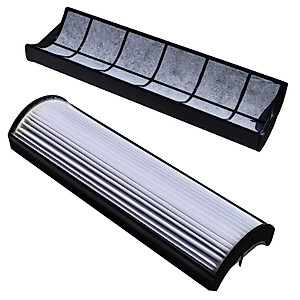 TPP440F Replacement HEPA Filters for Therapure TPP440F Fits Envion TPP440 TPP540 TPP640 Air Purifiers,2pcs