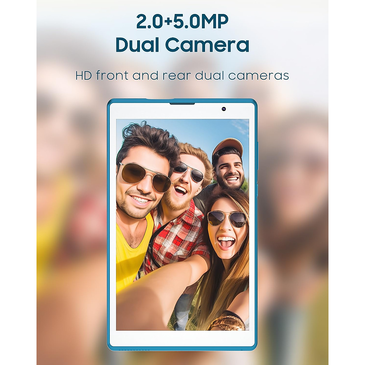 COOPERS Tablet Android 11 Tablets, 8 inch Tablet 2GB RAM, 32GB ROM Support 512GB Expand Computer Tablet PC, Quad-Core Processor, IPS Touch Screen, 2+5MP Dual Camera, 4300mah Battery, WiFi Tableta