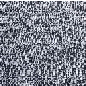 OSP Home Furnishings Ave Six Rockford Square Storage Ottoman with Padded Upholstery and Hidden Serving Tray, Dove Grey Fabric