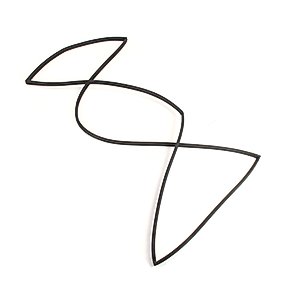 True Gasket, Ta/Tg/Tr1H Black 3432-00
