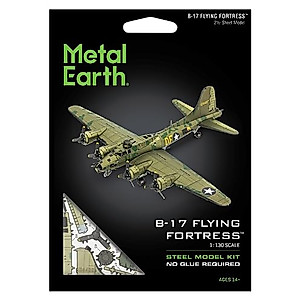 Metal Earth B-17 Flying Fortress Color 3D Metal Model Kit Fascinations
