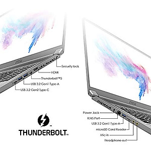 MSI Creator 17 A10SGS-252 17. 3" UHD 4K HDR1000 Mini LED Creator Laptop Intel Core i7-10875H RTX 2080 Super 32GB 2TB NVMe SSD Win10PRO VR Ready