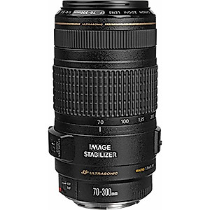 Canon EF 70-300mm f/4-5.6 IS (Image Stabilization) USM Lens for Canon EOS SLR Cameras (Renewed)