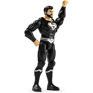 DC Heroes Unite 4 Inch Action Figure | Superman (Black Suit)