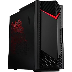 acer Nitro 50 N50 Gaming Desktop Computer - 12th Gen Intel Core i9-12900K 16-Core up to 5.2 GHz CPU, 64GB RAM, 2TB NVMe M.2 SSD, GeForce RTX 3060Ti 8GB GDDR6 GPU, Intel Wi-Fi 6, Windows 11 Home.