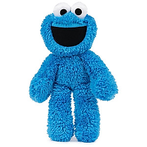 GUND Sesame Street Official Cookie Monster Take Along Buddy 13'' Polyester Plushie Stuffed Kids Toy, For Kids Ages 1 and Up, Blue