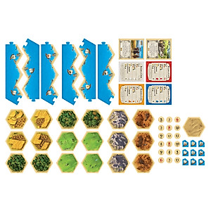 Catan Board Game (Base Game) | Family Board Game | Board Game for Adults and Family | Adventure Board Game | Ages 10+ | for 3 to 4 Players | Average Playtime 60 Minutes | Made by Catan Studio