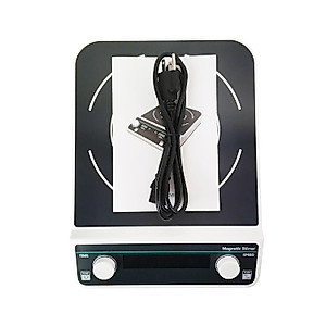 CNYST 15L Magnetic Stirrer Magnet Mixer with Max Stirring Volume 15L Table Top Size 220mm Speed Range 50-1500rpm Timing Function Large Capacity