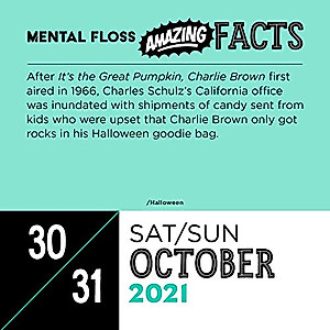 Amazing Facts from Mental Floss 2021 Day-to-Day Calendar: Fascinating Trivia From Mental Floss's Amazing Fact Generator