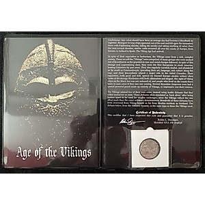 1900 No Mint Mark Age of Vikings Abbasid Dynasty SILVER Coin COA & History & Album Included 1 Seller Fine